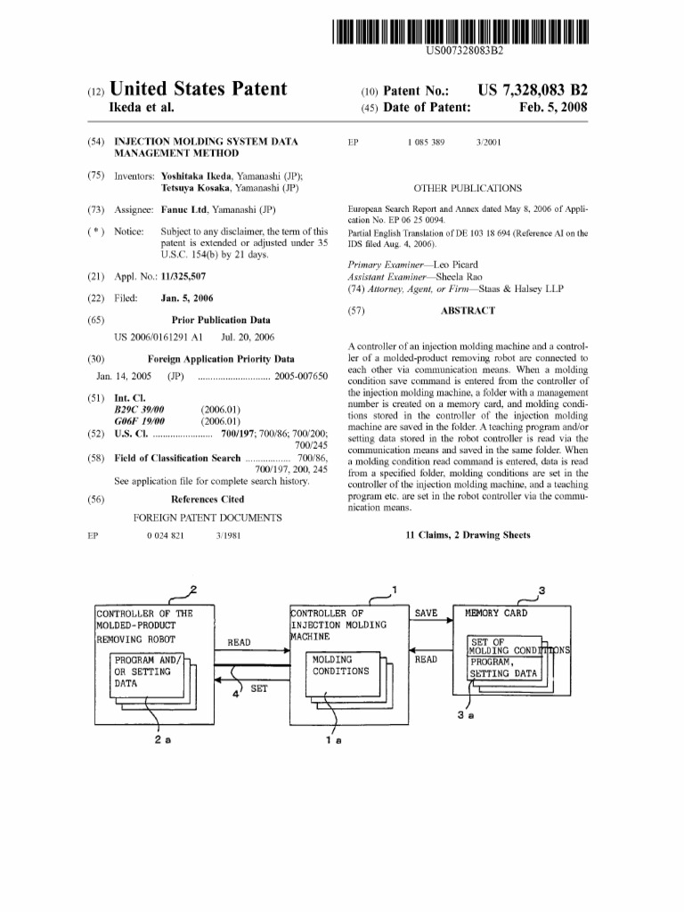 US7328083 | PDF | Computer Data Storage | Computer File