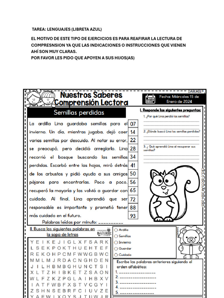 Tarea Libreta Azul | PDF