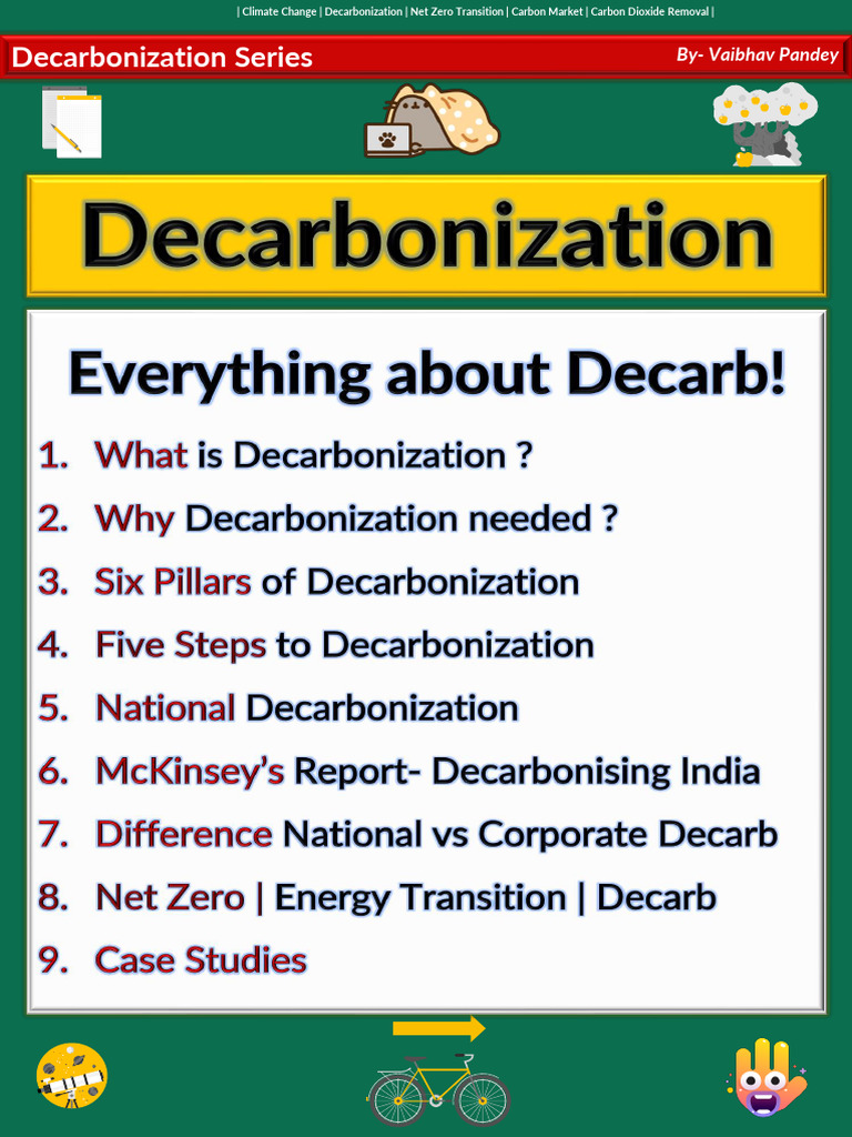 Decarbonization Strategies for Net Zero | PDF | Climate Change ...