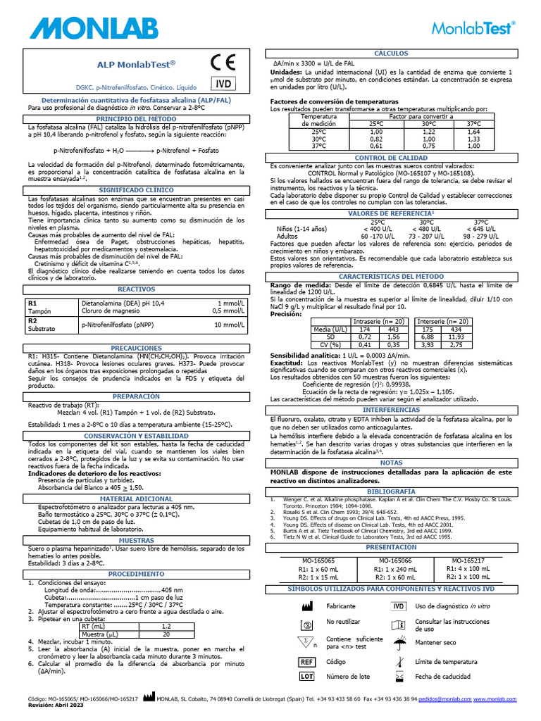 ALP Monlabtest | PDF | Química Física | Química