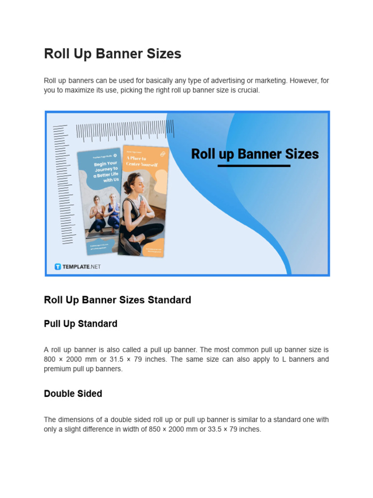 Roll-Up-Banner-Sizes | PDF | Imaging | Computer Graphics