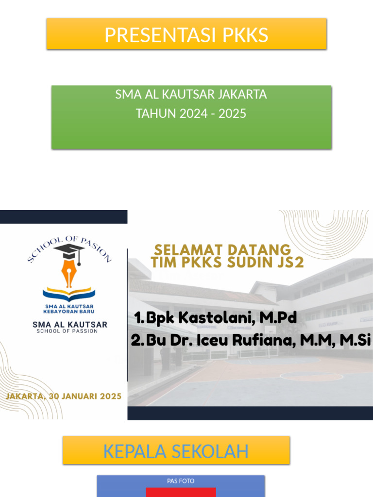 Presentasi Pkks 2024 Ks_ Sma Al Kautsar | PDF