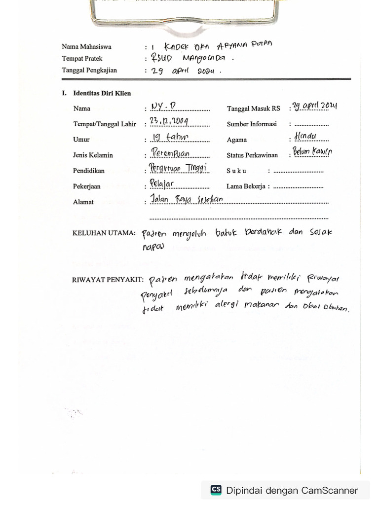 Askep Dokep Ispa | PDF