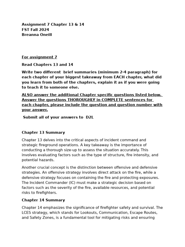 Firefighter Safety & Operations Insights | PDF | Firefighter | Incident ...