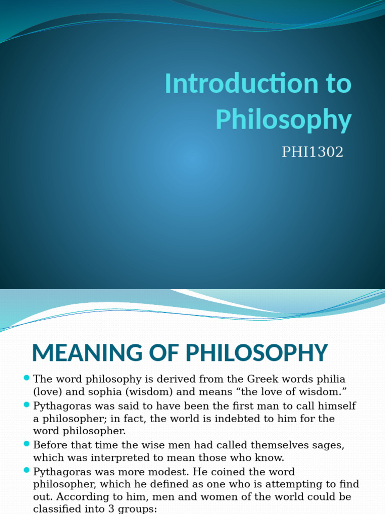 Understanding Philosophy: Key Concepts | PDF | Epistemology | Metaphysics