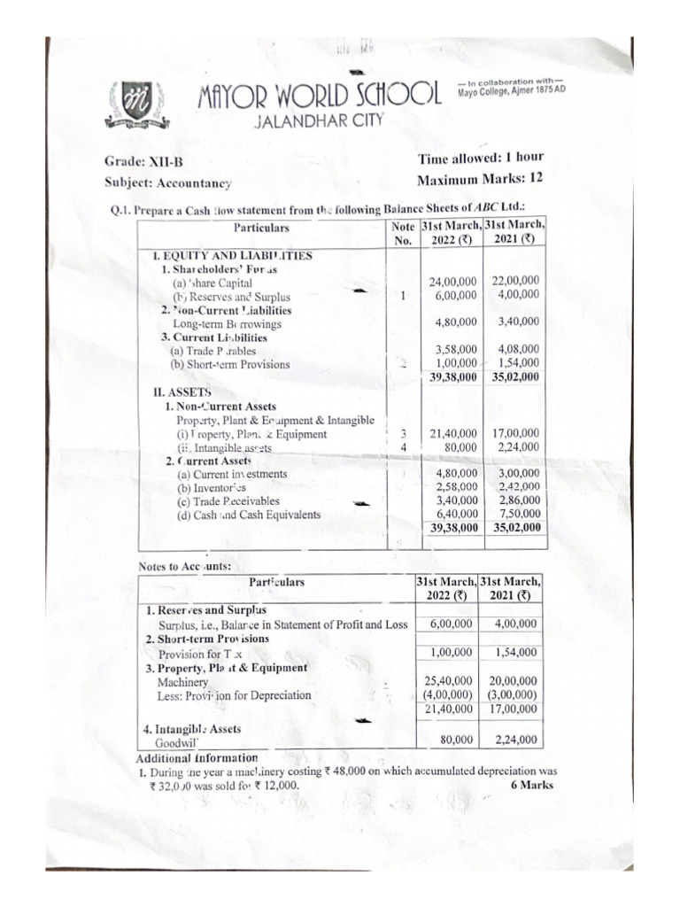 Accountancy Practical | PDF
