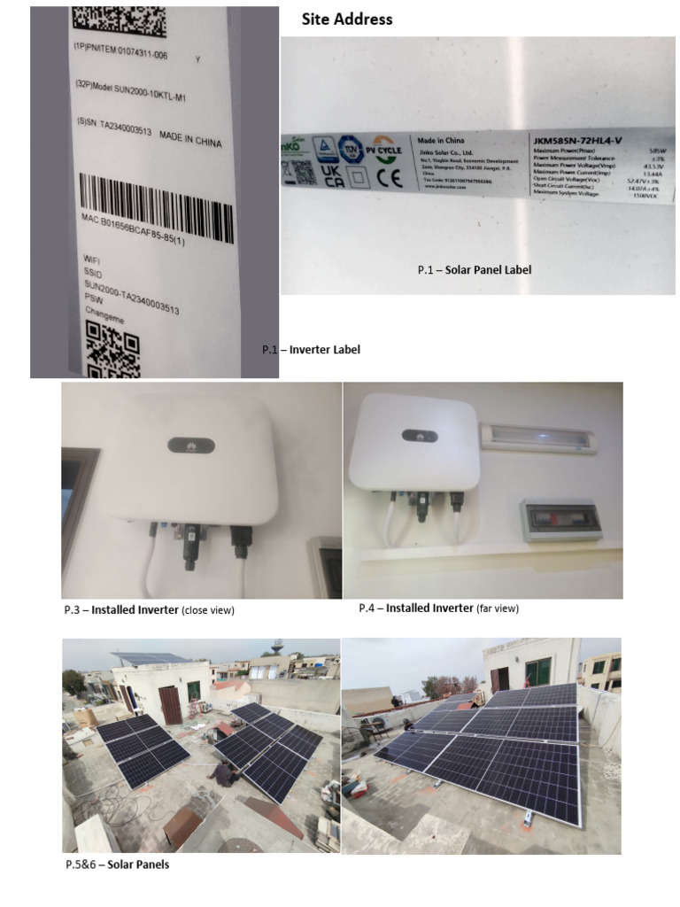 Format For Photos Attachment Cust | PDF