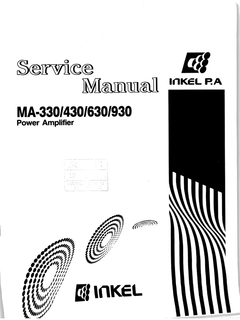 Inkel-MA-330-430-630-930-Service-Manual | PDF