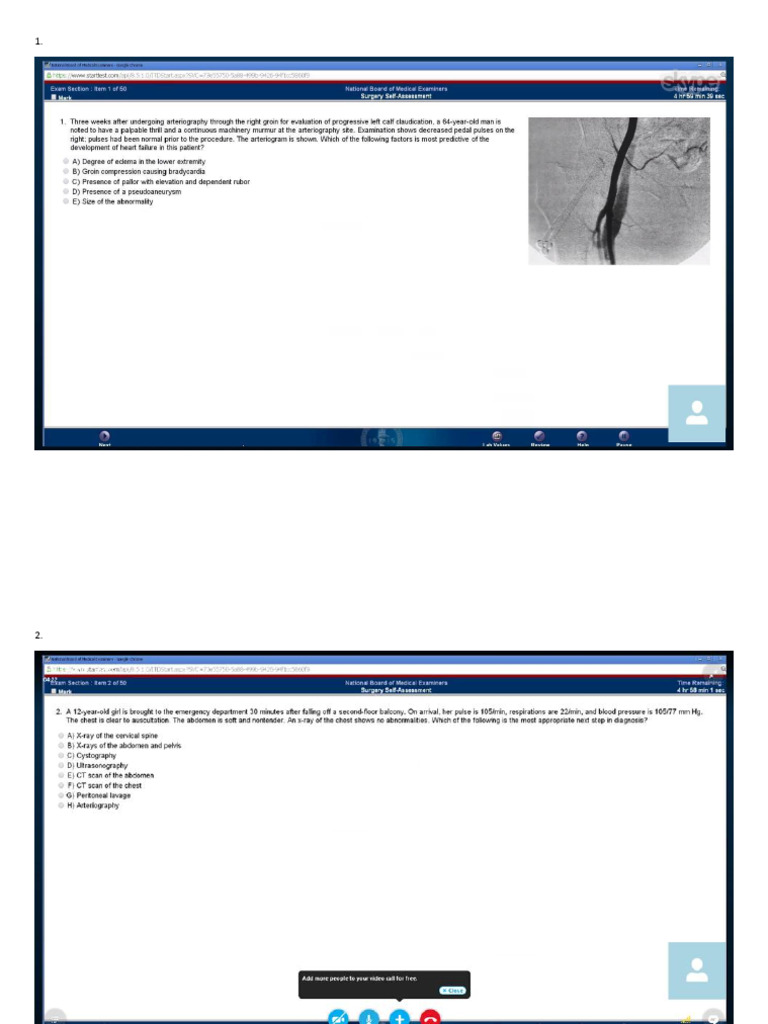 Analyse de la chirurgie NBME | PDF
