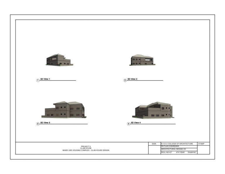 Club House Design Project Overview | PDF