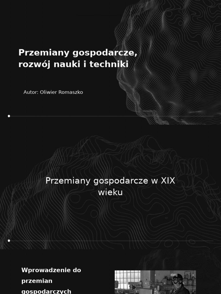 Przemiany Gospodarcze, Rozwój Nauki I Techniki | PDF