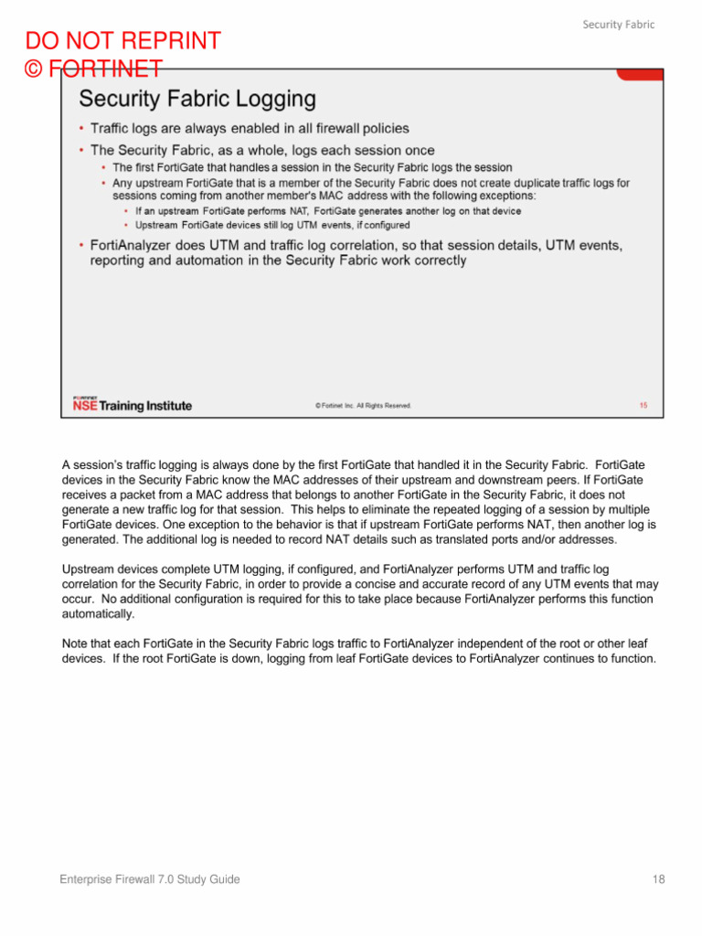 Logging Security Fabric | PDF