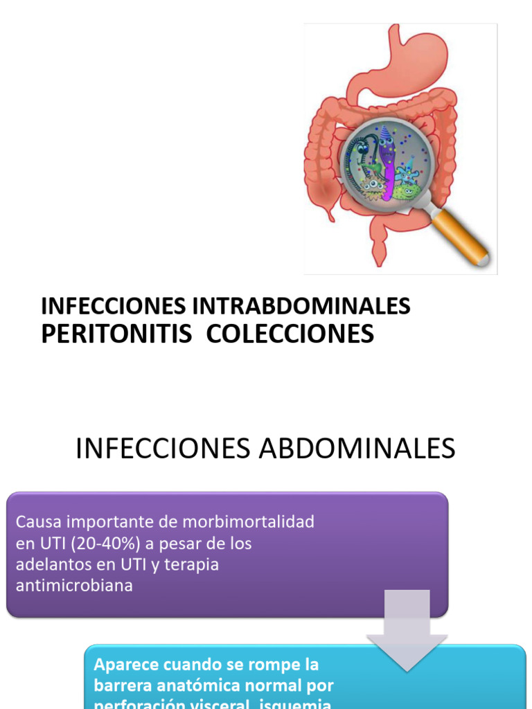 Peritonitis: Tipos, Diagnóstico y Tratamiento | PDF | Microbiología ...