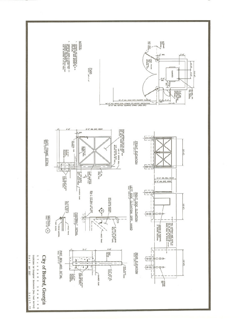 Guidelines For Dumpster Enclosure | PDF