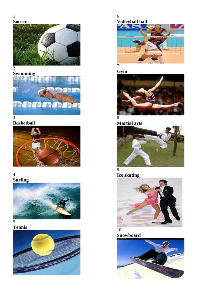 40 Illustrated Sports | PDF