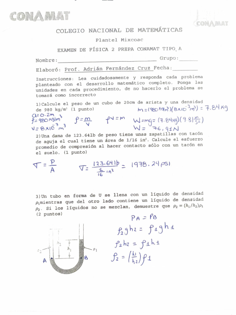 Solución Examen 1 Pc4 | PDF