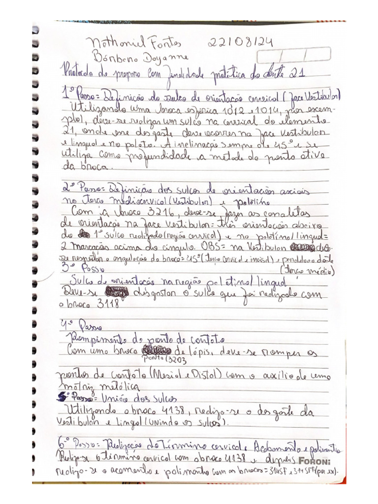 Protocolo de Prótese Fixa | PDF