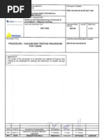 Procedure For Vacuum Box Testing | PDF | Vacuum | Pressure Measurement