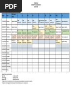 Teacher's Duty Roster Riss 2025 | PDF