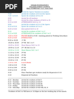 New Bell Timings | PDF