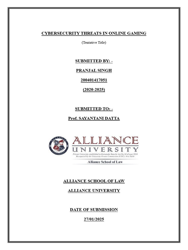Paper Outline - Cyber Forensics | PDF