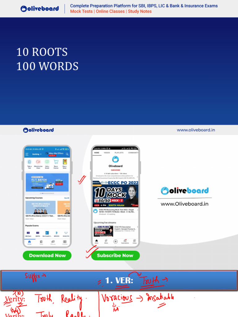 10 ROOTS 100 WORDS | PDF