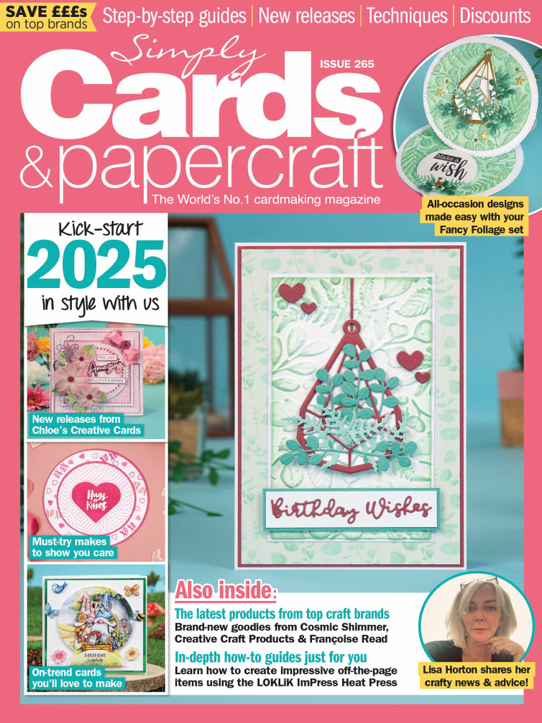 Simply Cards Papercraft - Issue 265 2024 | PDF