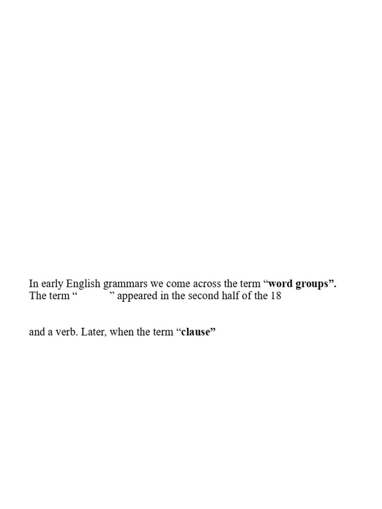 Theor.grammar 5 | PDF | Phrase | Syntax