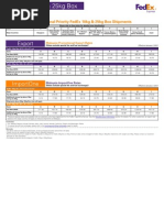 FedEx Rates and Charges 2025 | PDF | Payments | Freight Transport