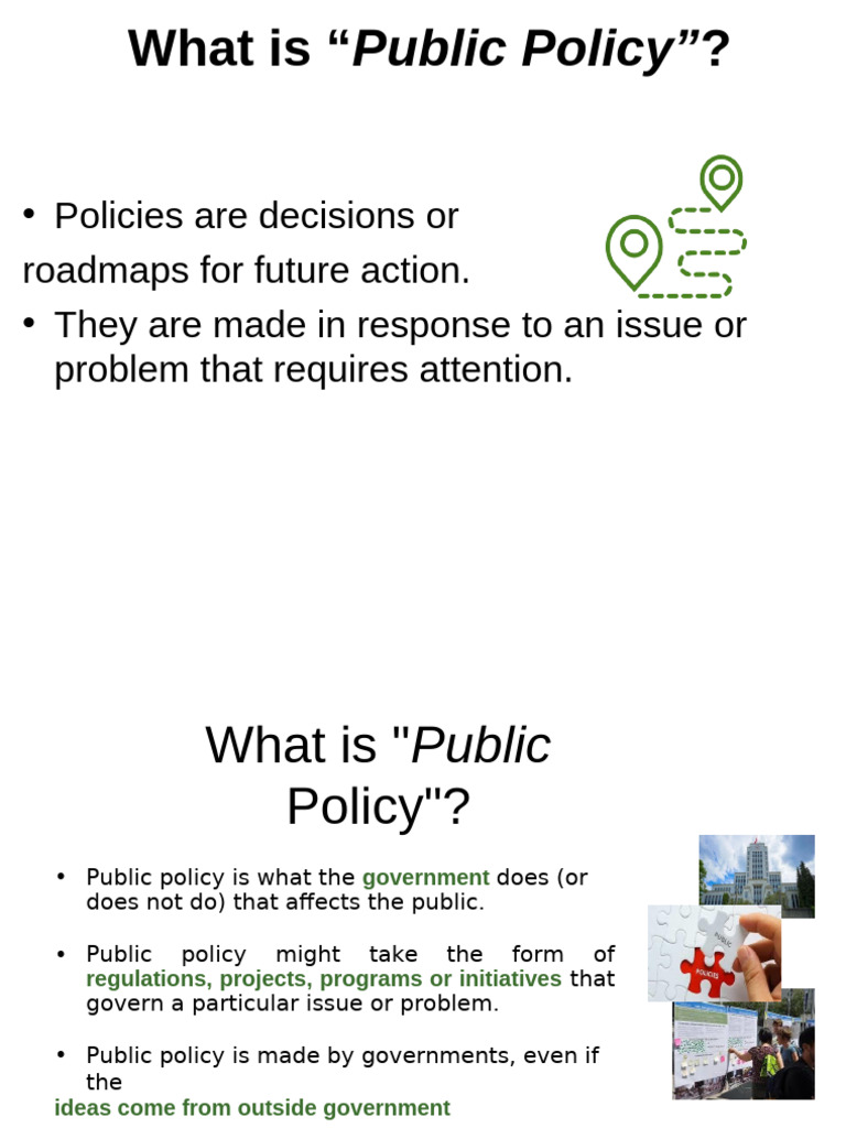 Public Policy - Introduction | PDF | Equity (Economics) | Policy