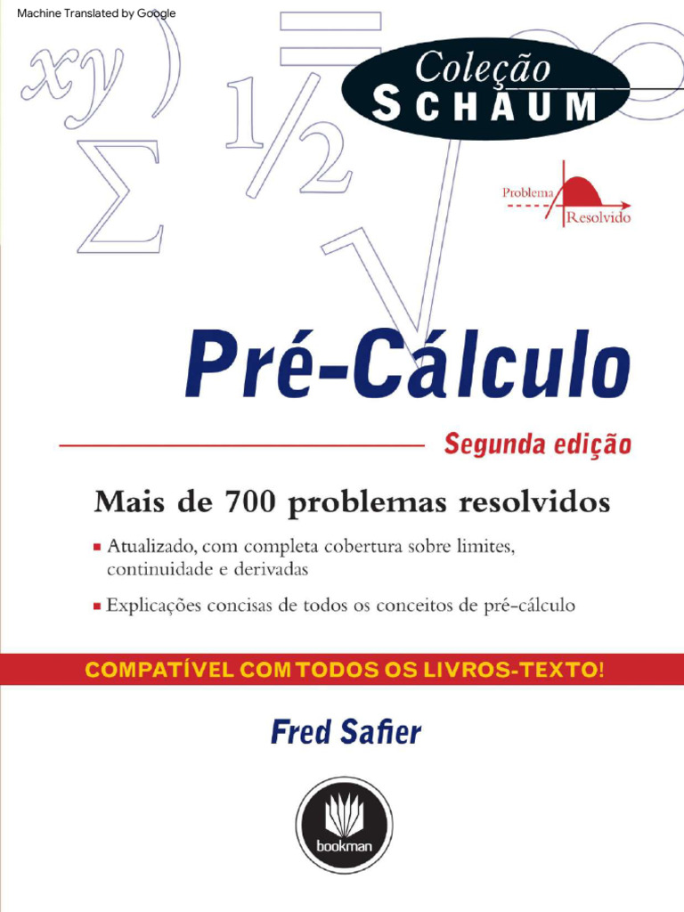 Schaum - (Pre-Calculo) Segunda Edición (Más de 700 Problemas Resueltos ...