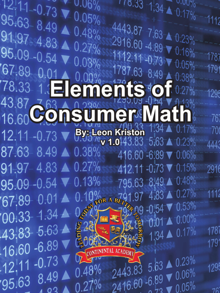 Consumer Math | PDF | Payroll Tax | Social Security (United States)