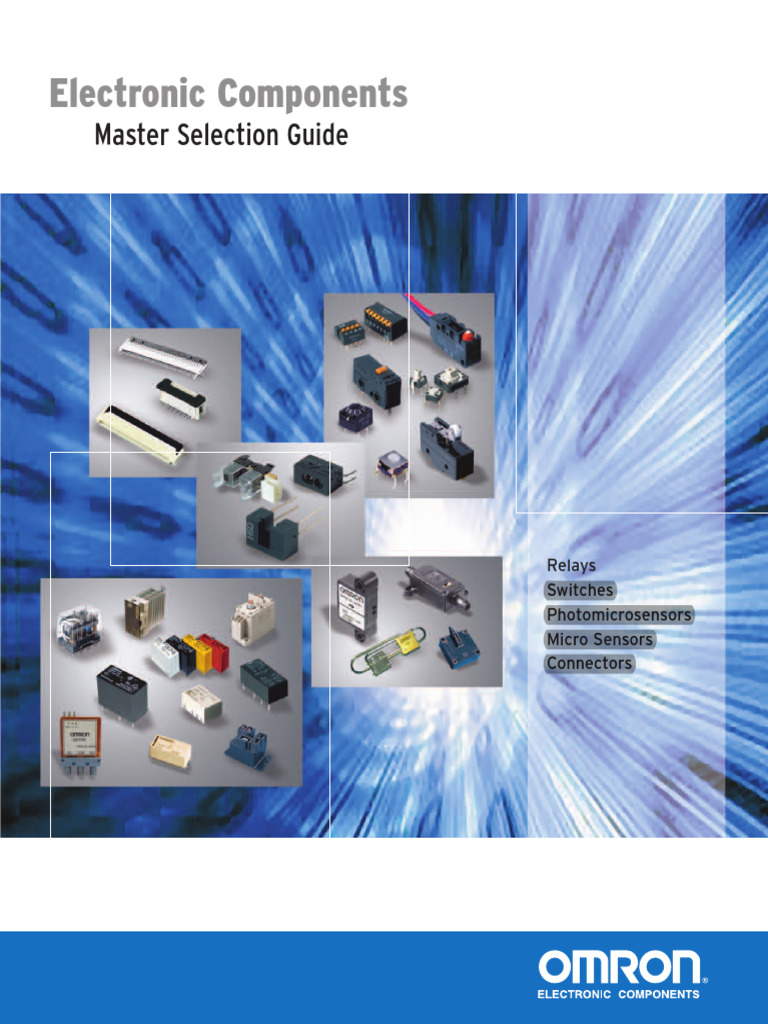 Electronic Components Selection Guide | PDF | Relay | Alternating Current