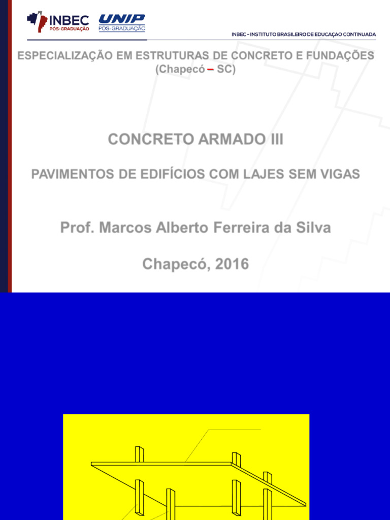 Aula4_Laje Lisa | PDF | Viga | Flexão (Física)