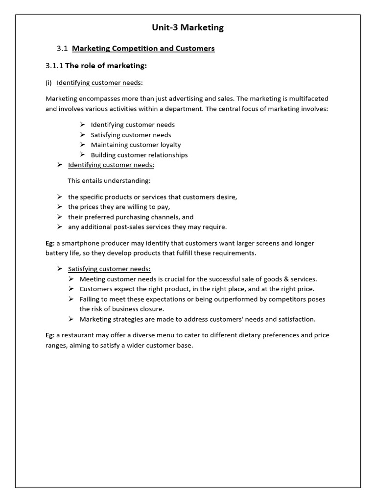 O level business | PDF | Marketing | Market Segmentation