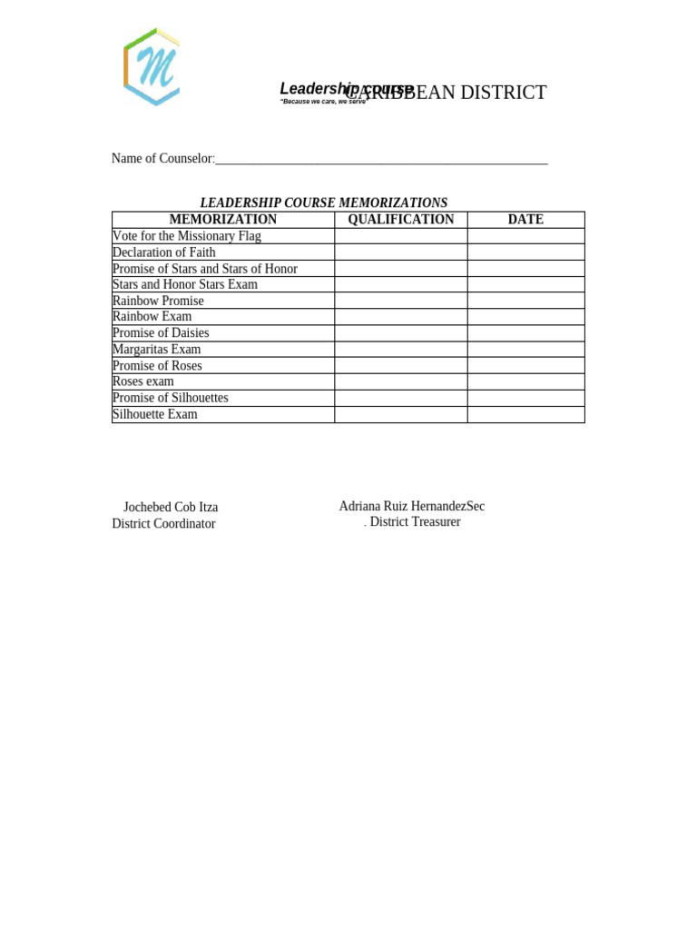 Leadership Notebook Pdf