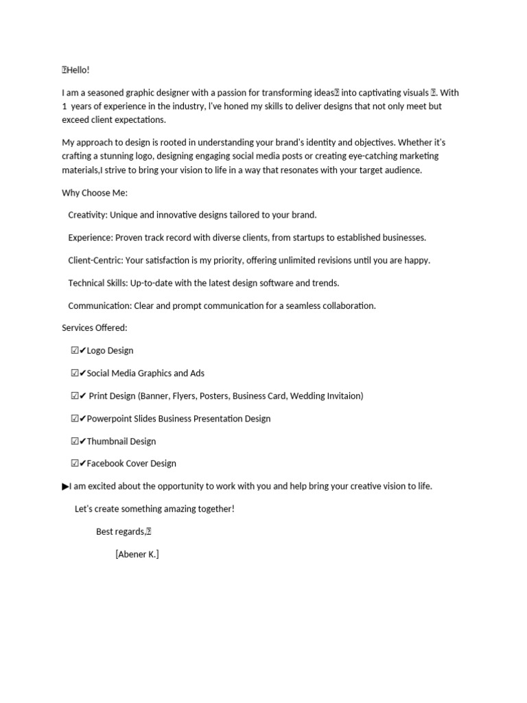 Up Work Proposal | PDF