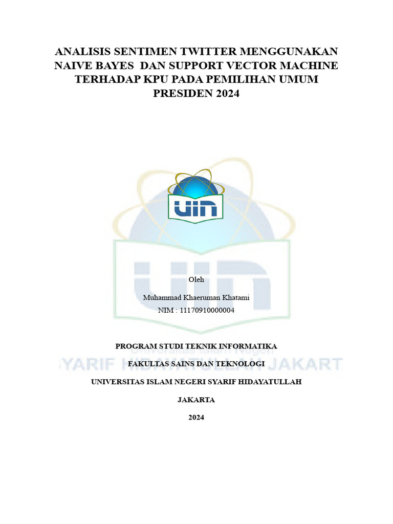 Muhammad Khaeruman Khatami-fst | PDF