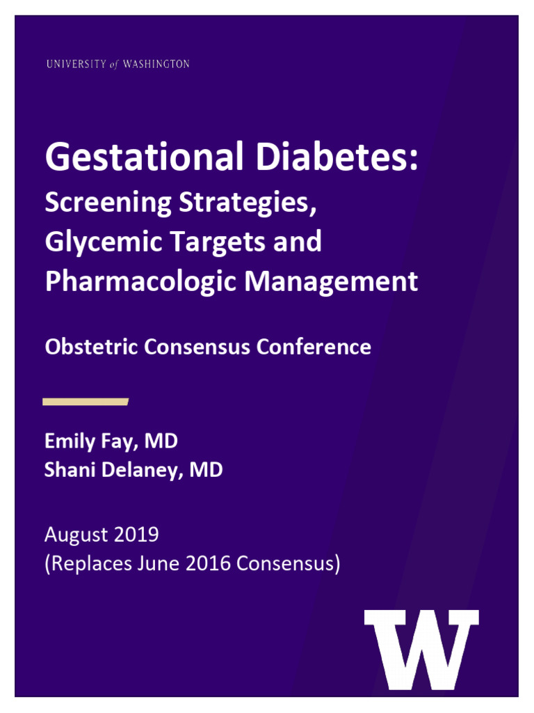 Gestational-Diabetes-Screening-Strategies,-Glycemic-Targets-and ...