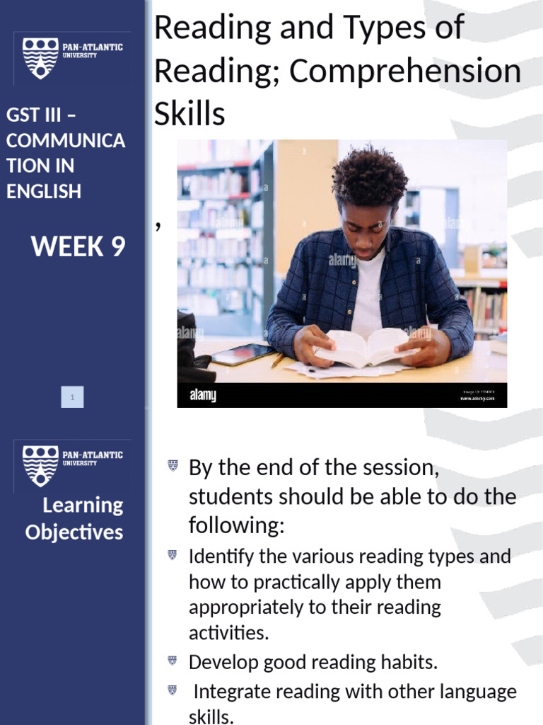 Reading and Types of Reading Comprehensio Skills | PDF | Reading Comprehension | Speed Reading