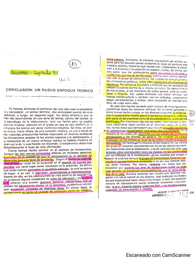 Coleman Cap. 9 | PDF