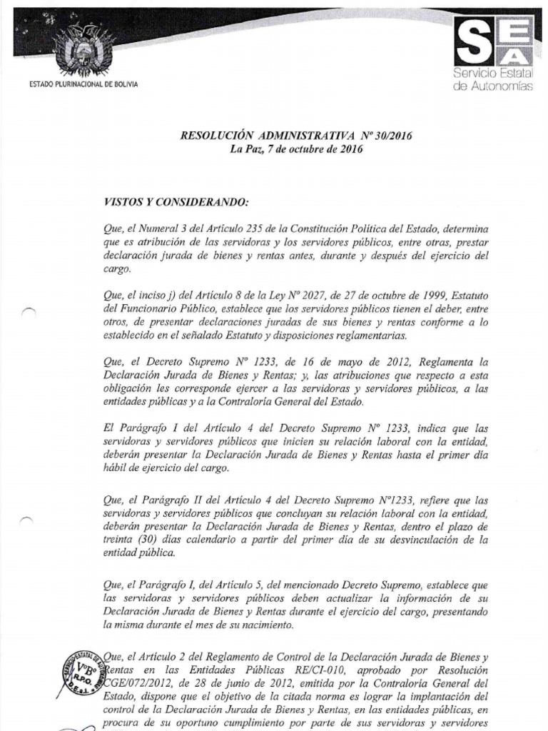 Procedimiento Para El Cumplimiento Oportuno Djbr | PDF