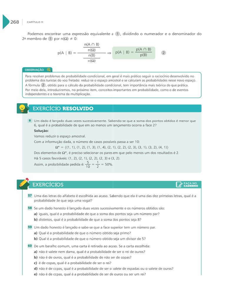 Probabilidade Condicional | PDF