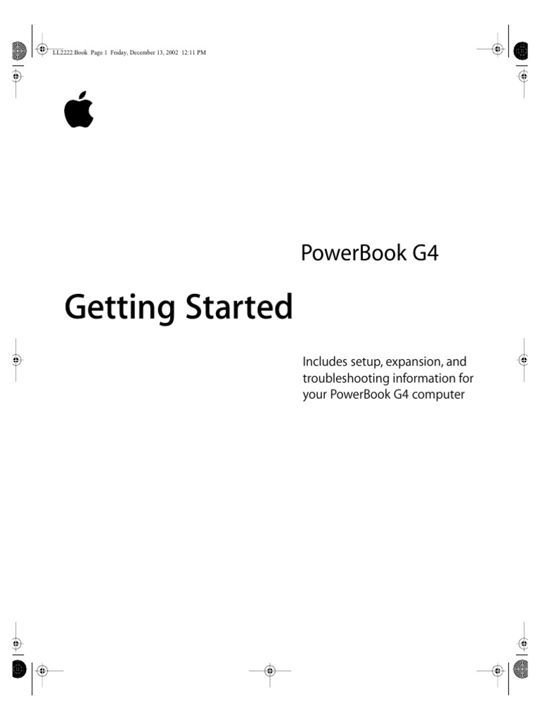 clubdediagramas_12-inch PowerBook G4 Getting Started | PDF | Mac Os ...