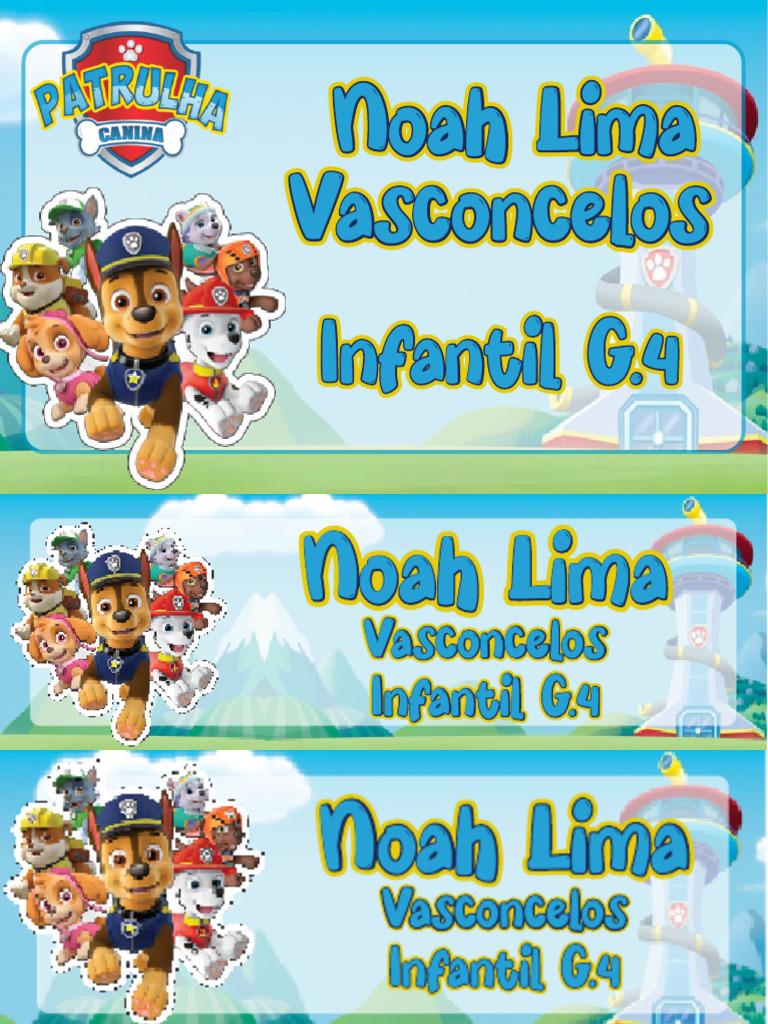 Perfil de Noah Lima Vasconcelos G.4 | PDF