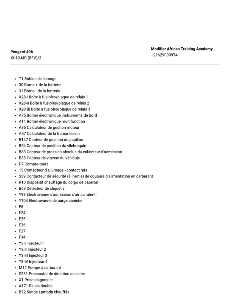 Wiring diagram _ Autodata (1) | PDF