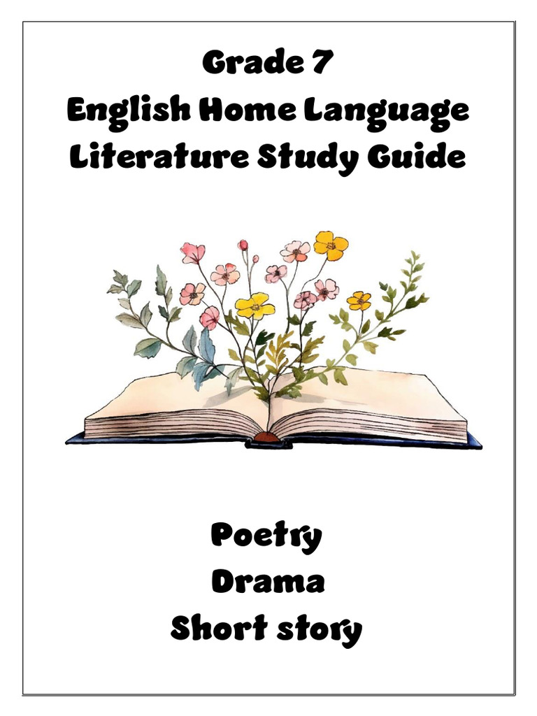 Grade 7 Literature Study Guide: Poetry & Drama | PDF | Poetry | Narrative