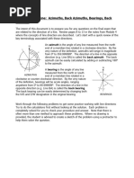 Lesson 3 Direction of Lines, Interior and Deflection Angles, Etc. | PDF ...