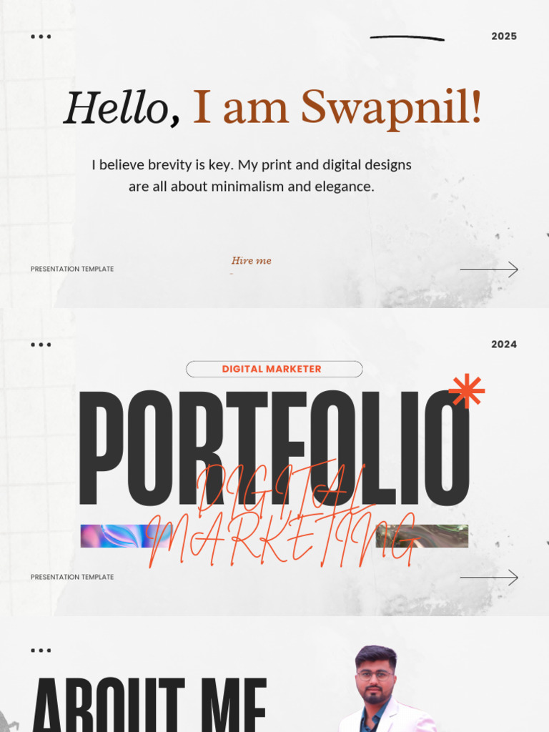 Swapnil Portfolio | PDF