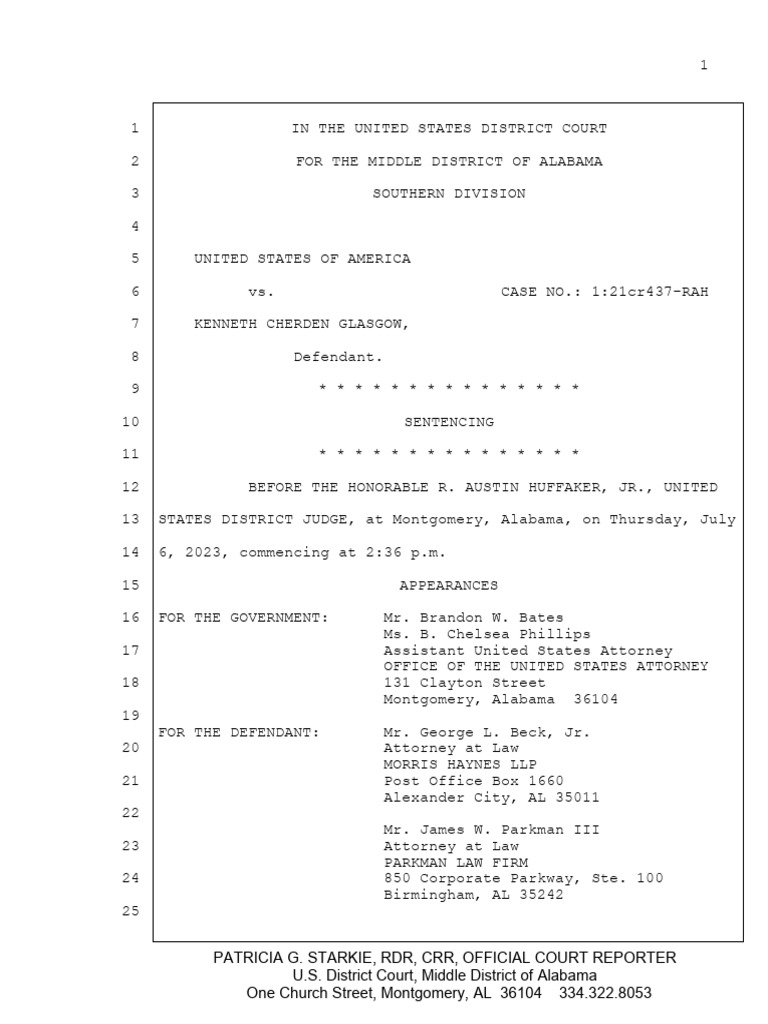 Glasgow Transcripts | PDF | Plea Bargain | Plea